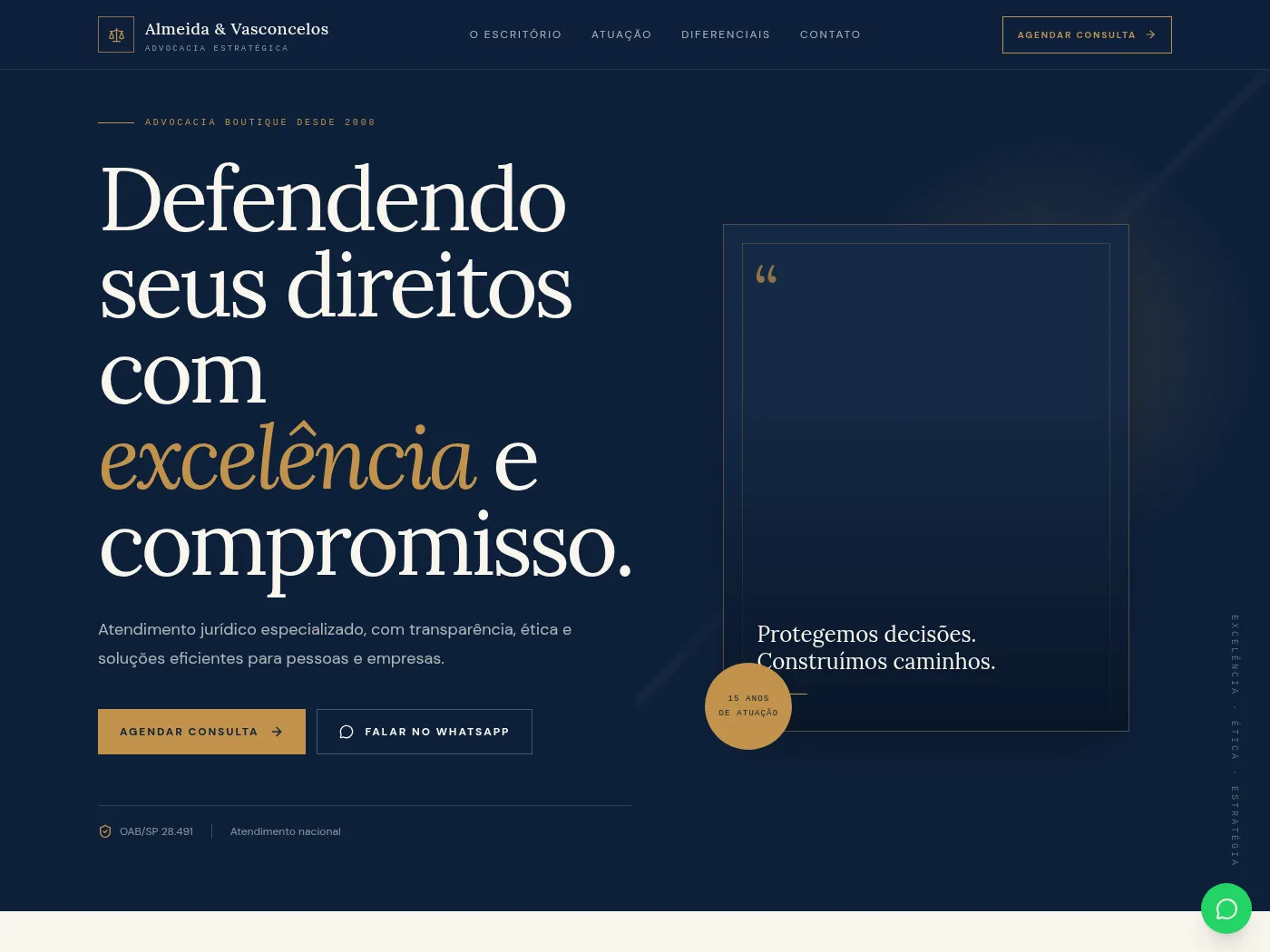 Advocacia Premium Site