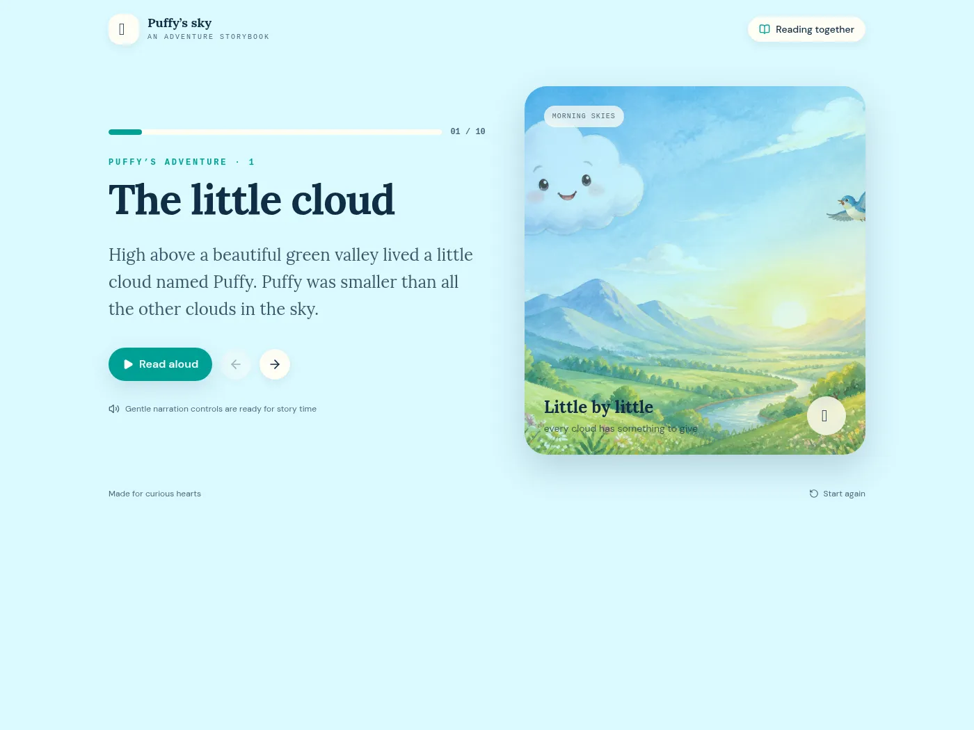 Puffy's Adventure Storybook