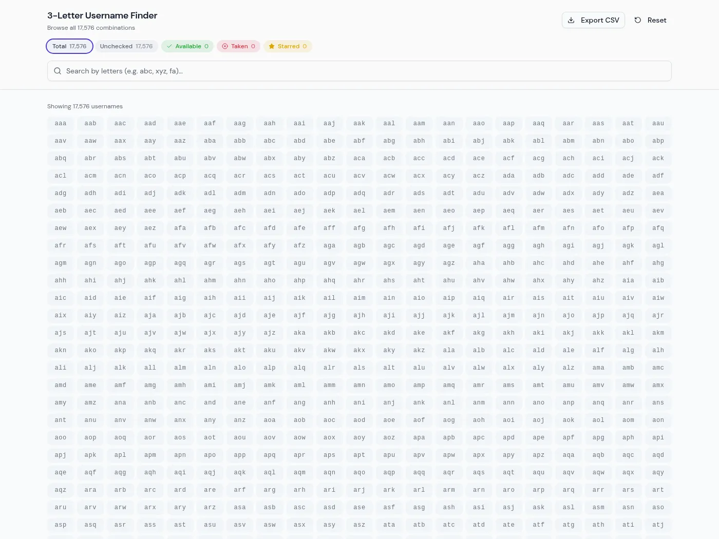 Discord Username Finder