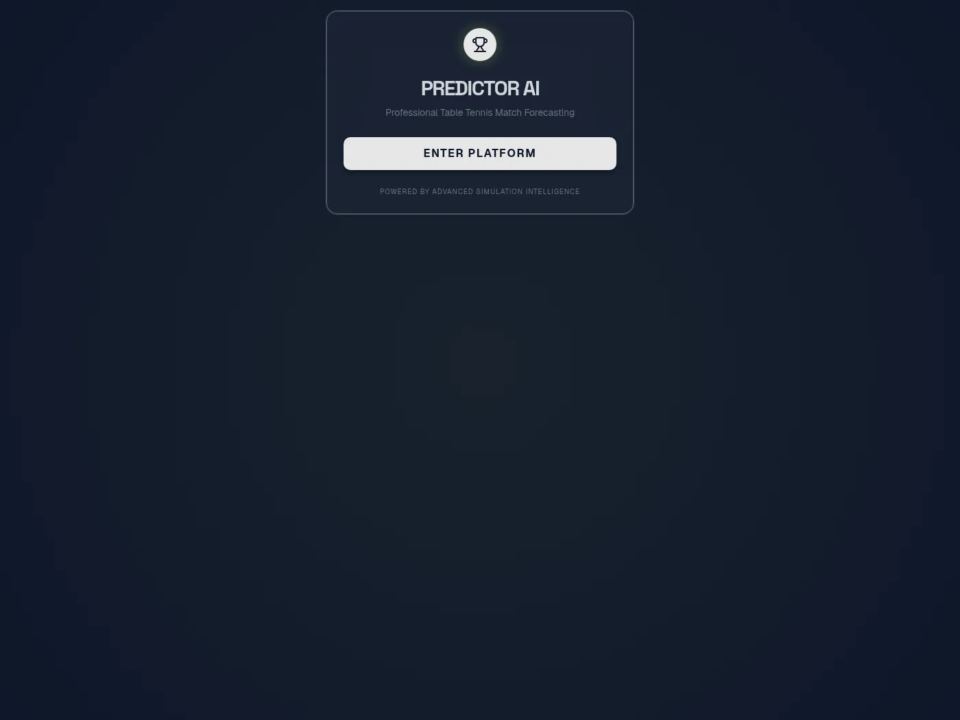 TableTennis AI Predictor (Remix)