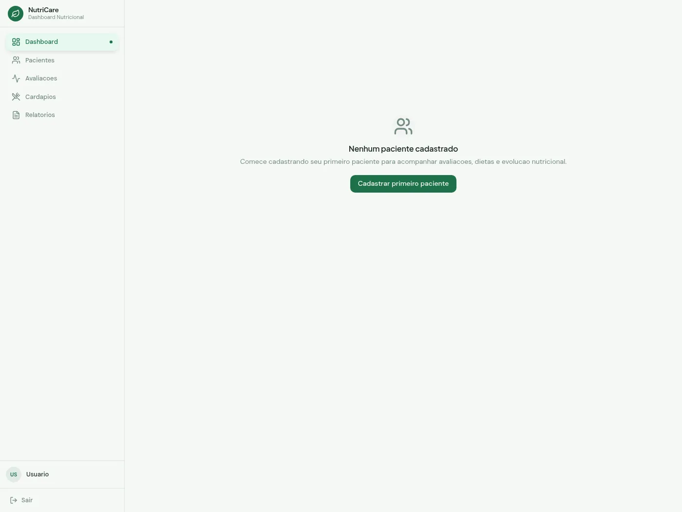 NutriCare Dashboard