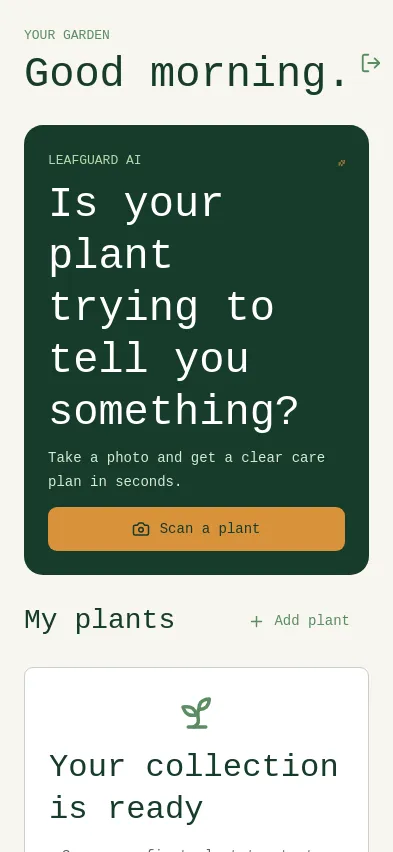LeafGuard AI App