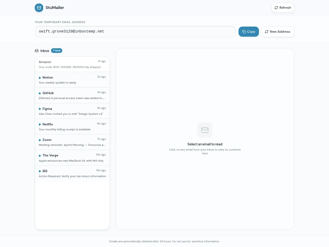 StuMailer Clone