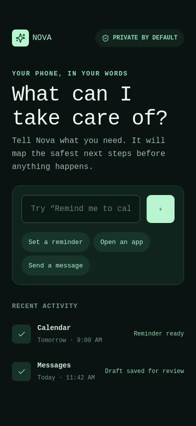 AI Phone Control Assistant