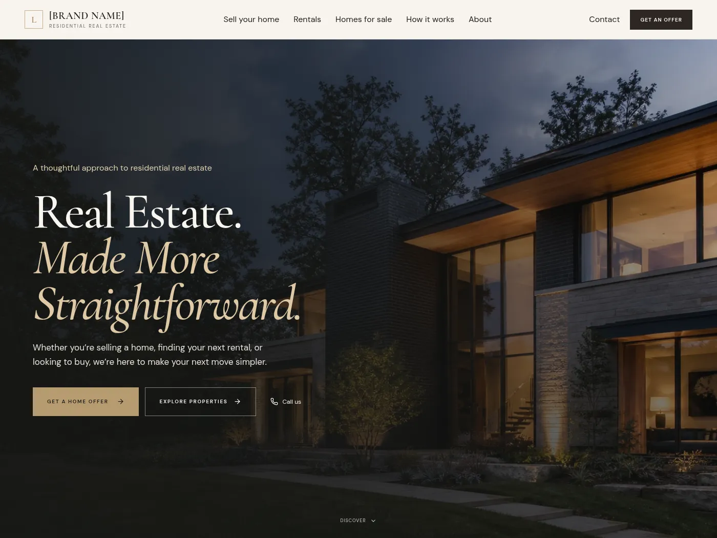 LuxEstate Web Experience
