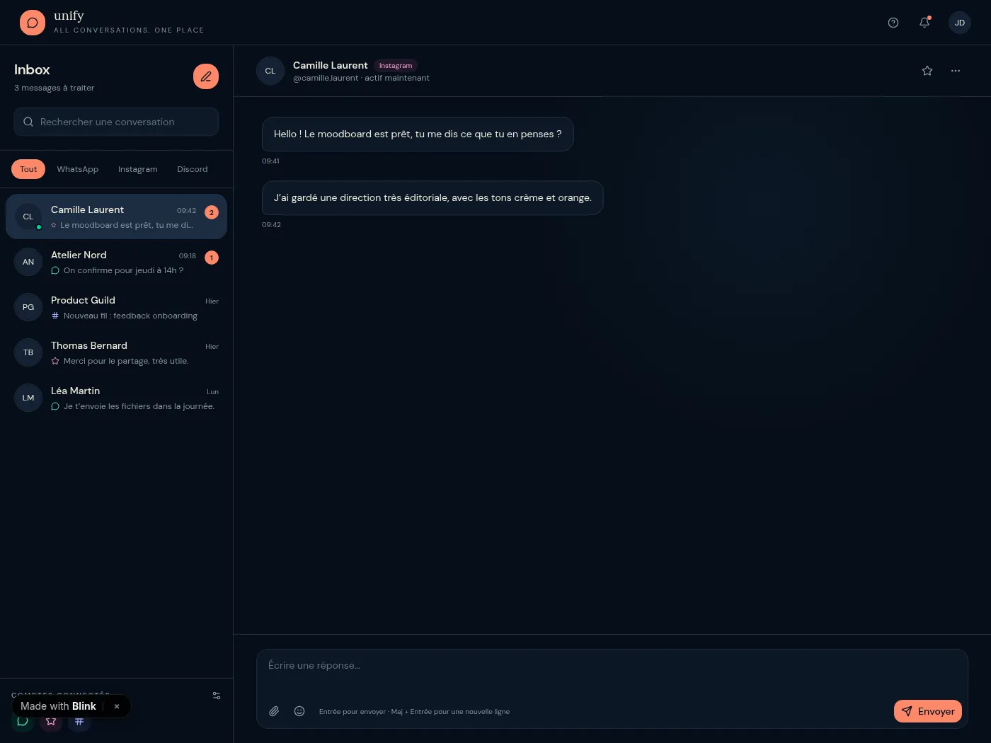 Unified Messaging Hub
