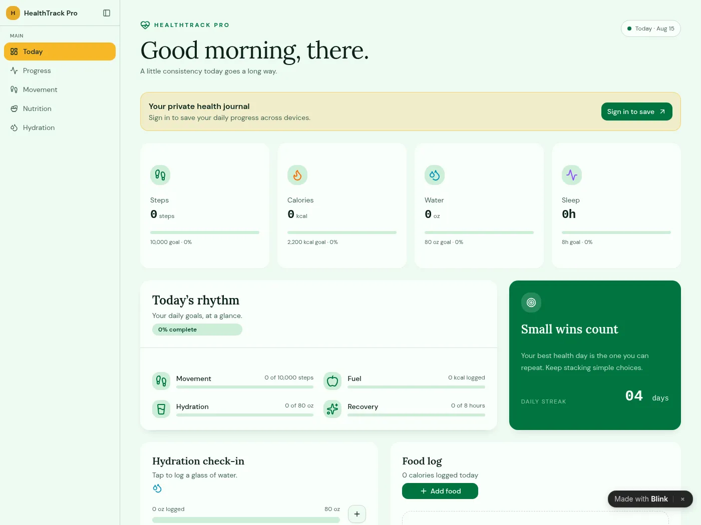 HealthTrack Pro