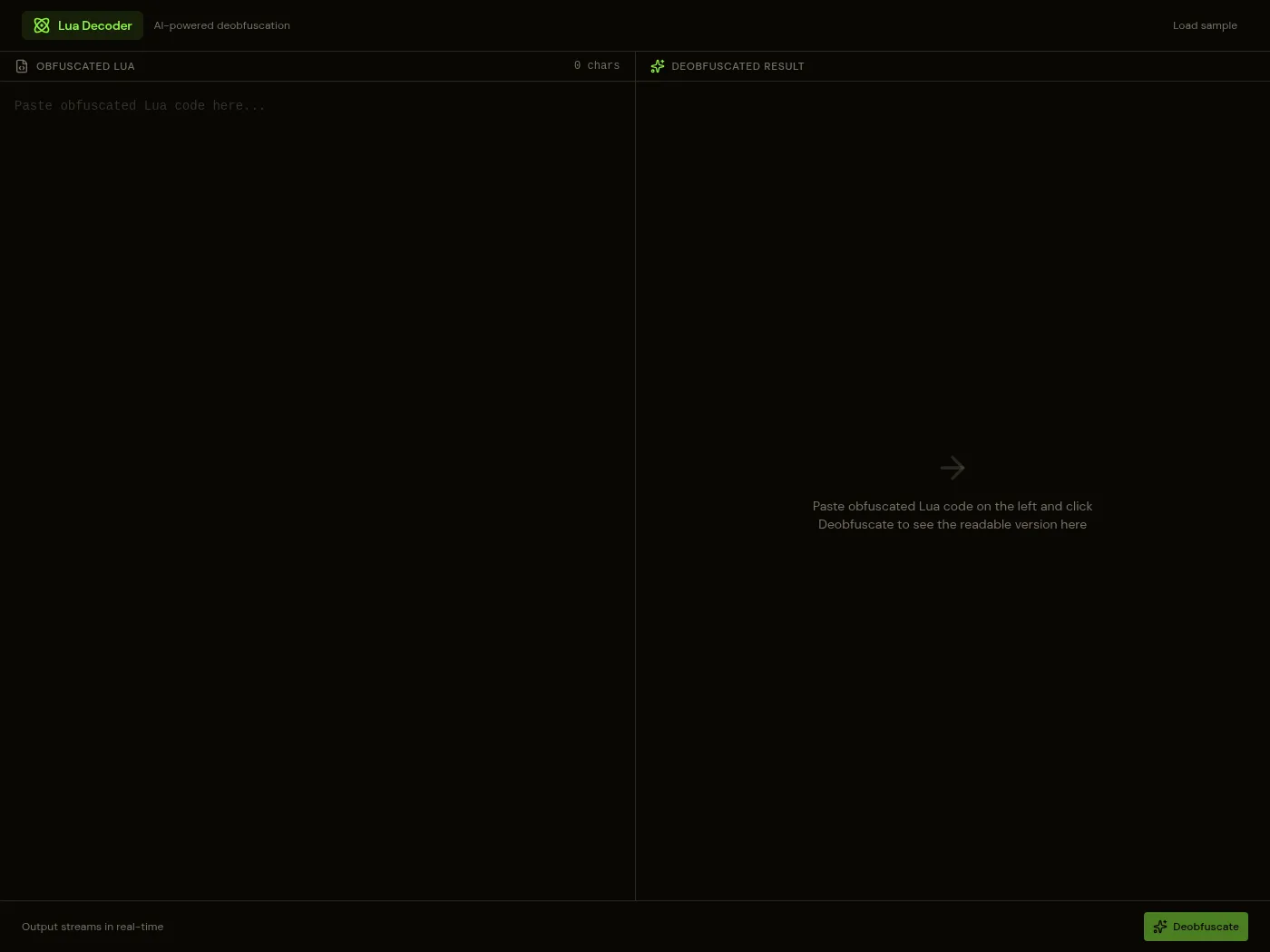 Obfuscated Lua Decoder