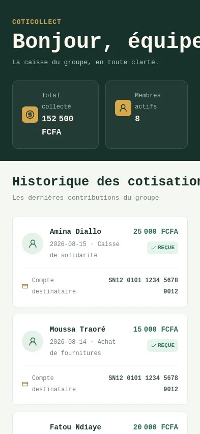 CotiCollect Mobile