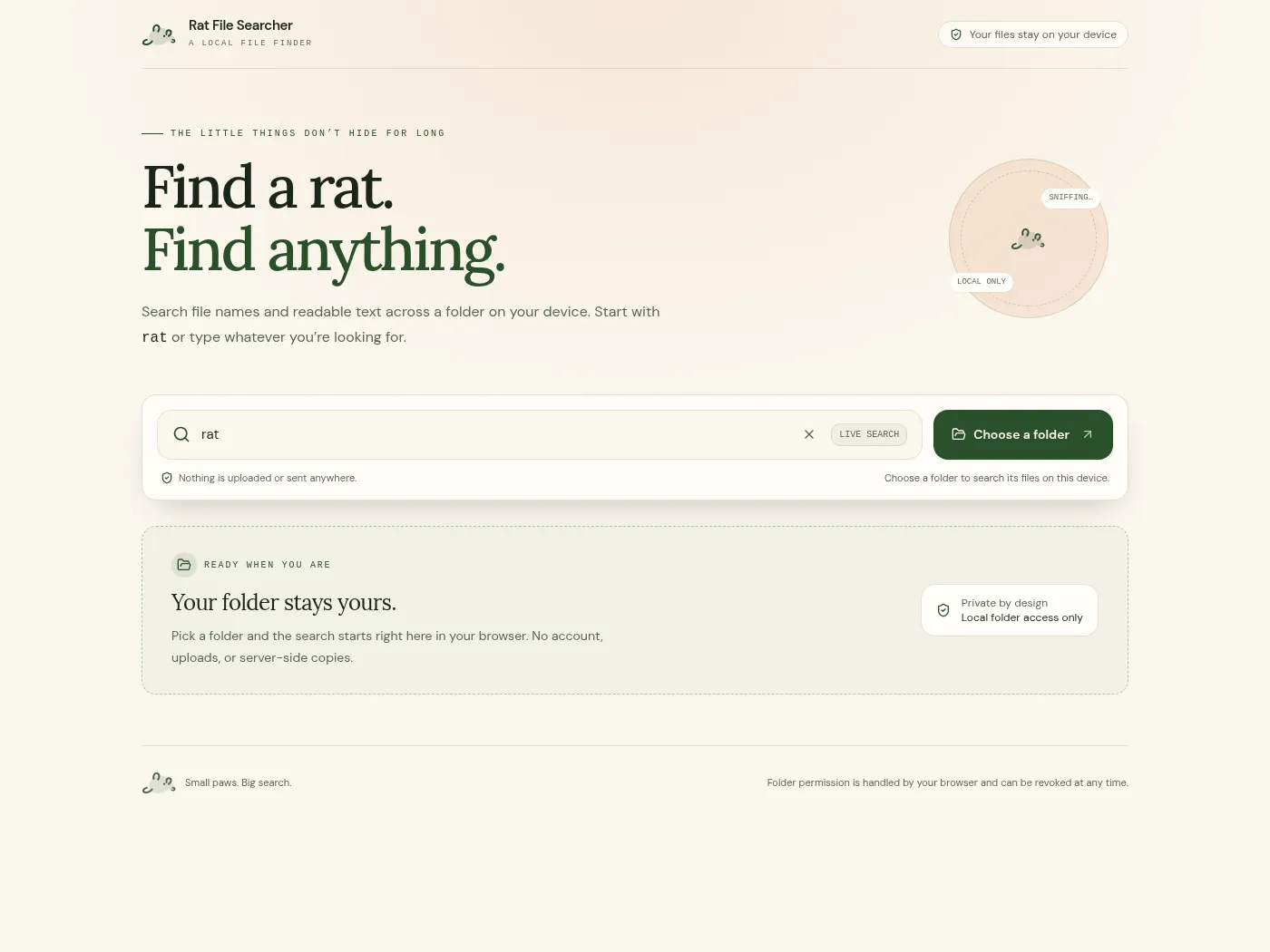 Rat File Searcher