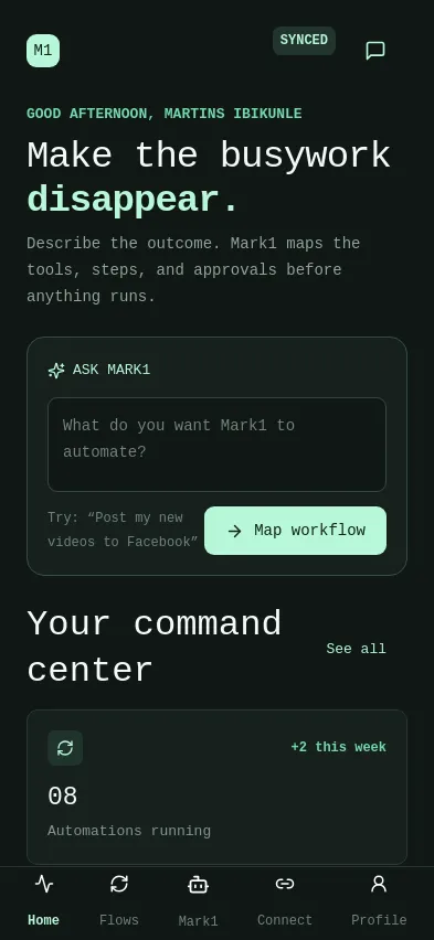 Mark1 AI Automation App