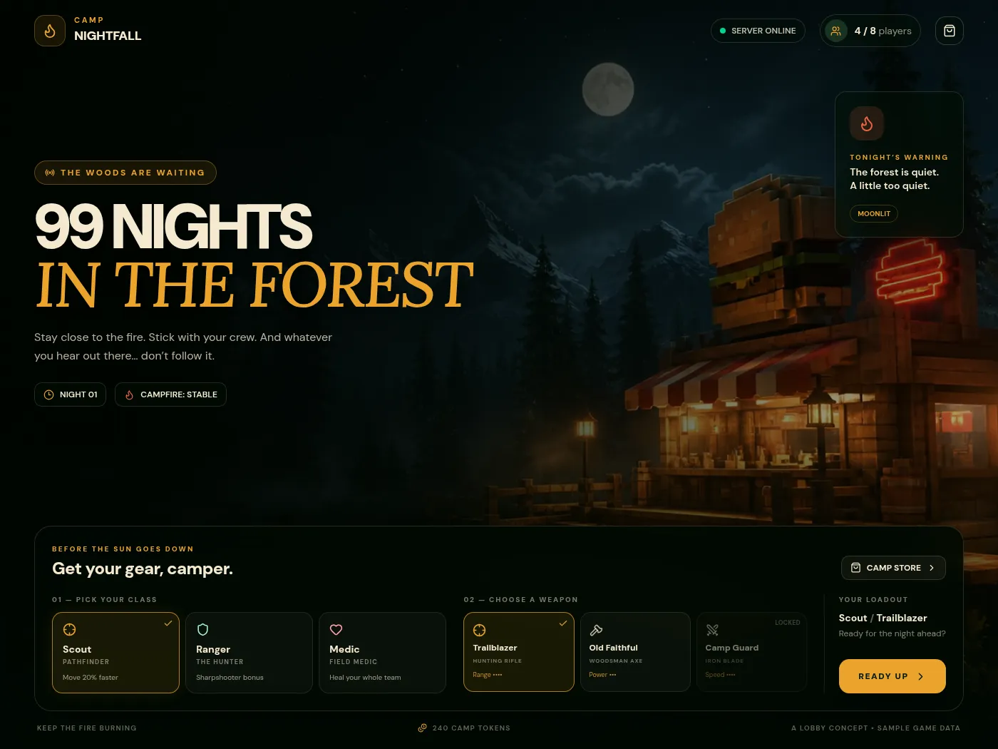 Forest Nights Lobby