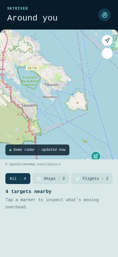 SkyRiver Tracker