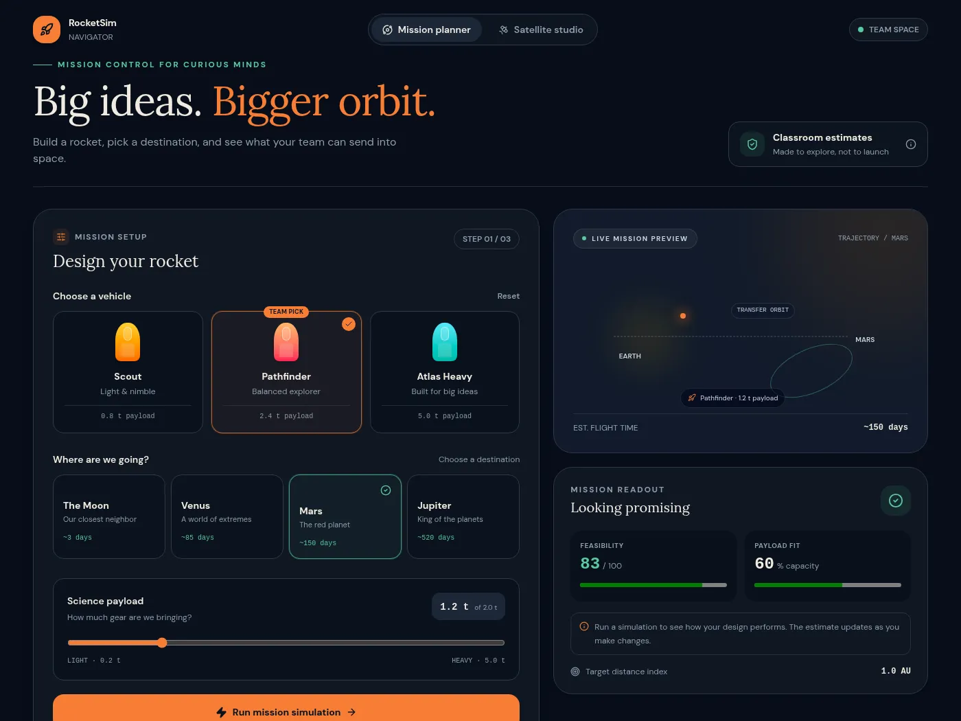 RocketSim Navigator