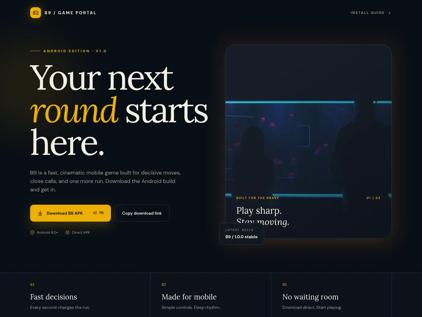 B9 Game Portal