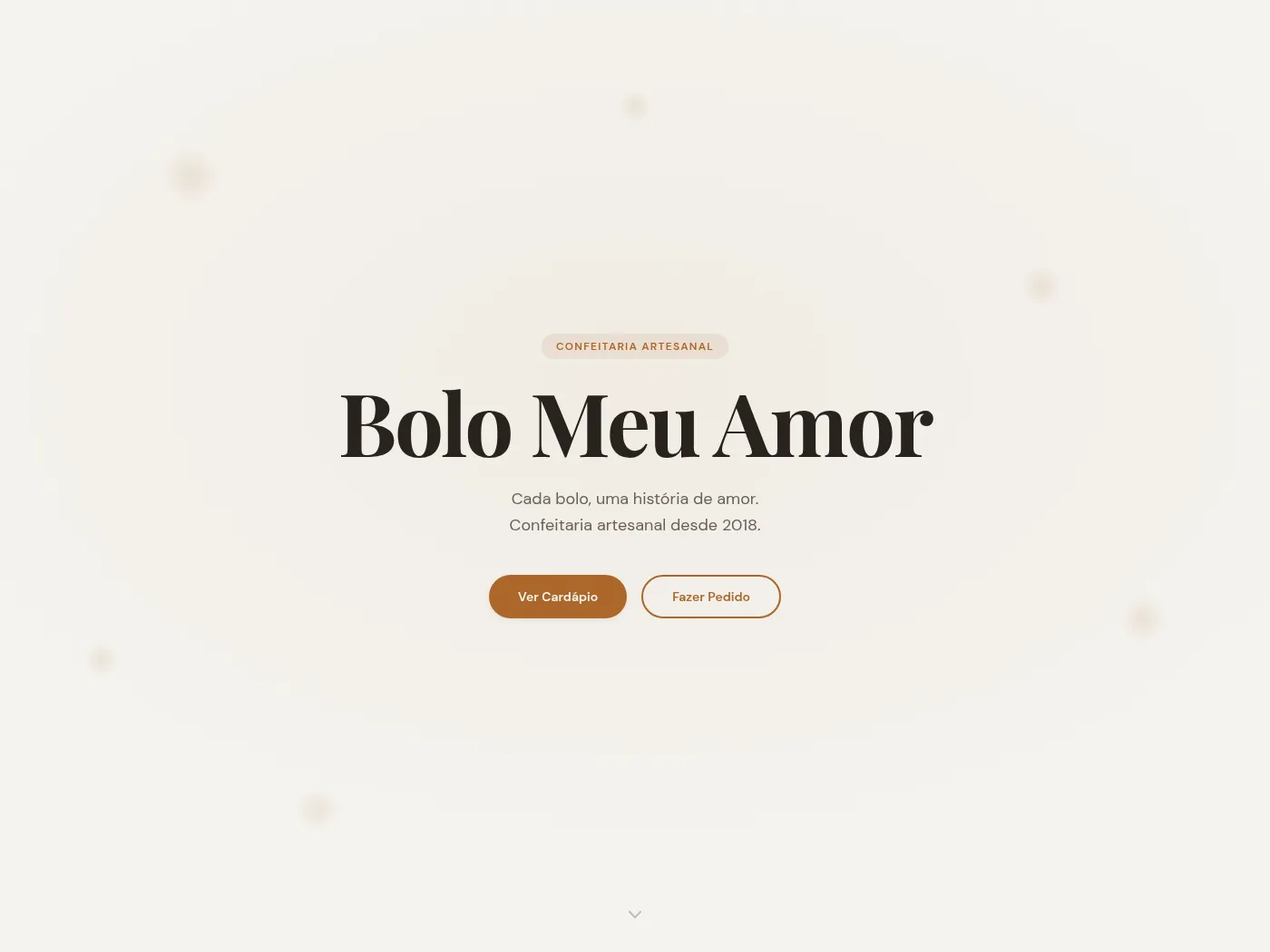 Bolo Meu Amor Suite