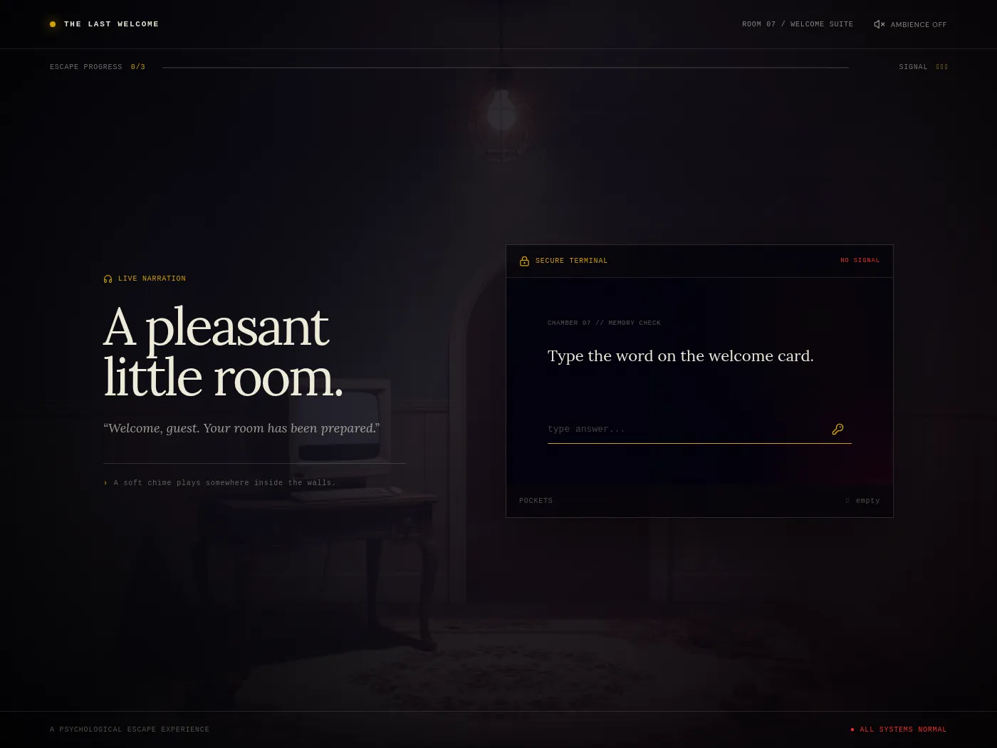 Nightmare Escape Room