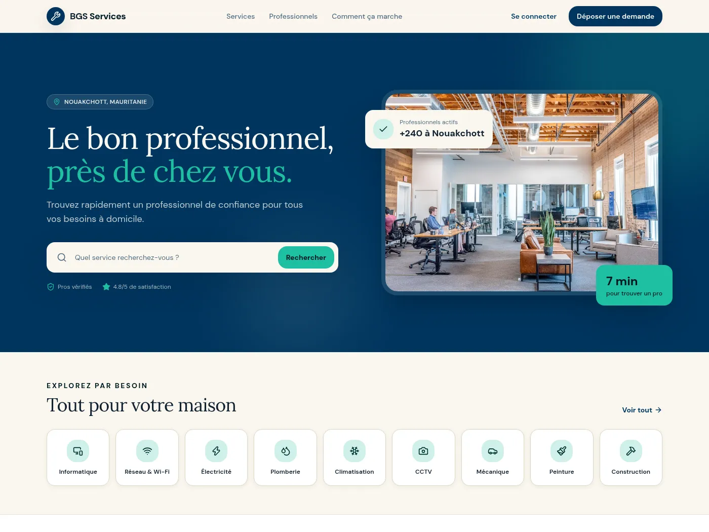 BGS Services Platform