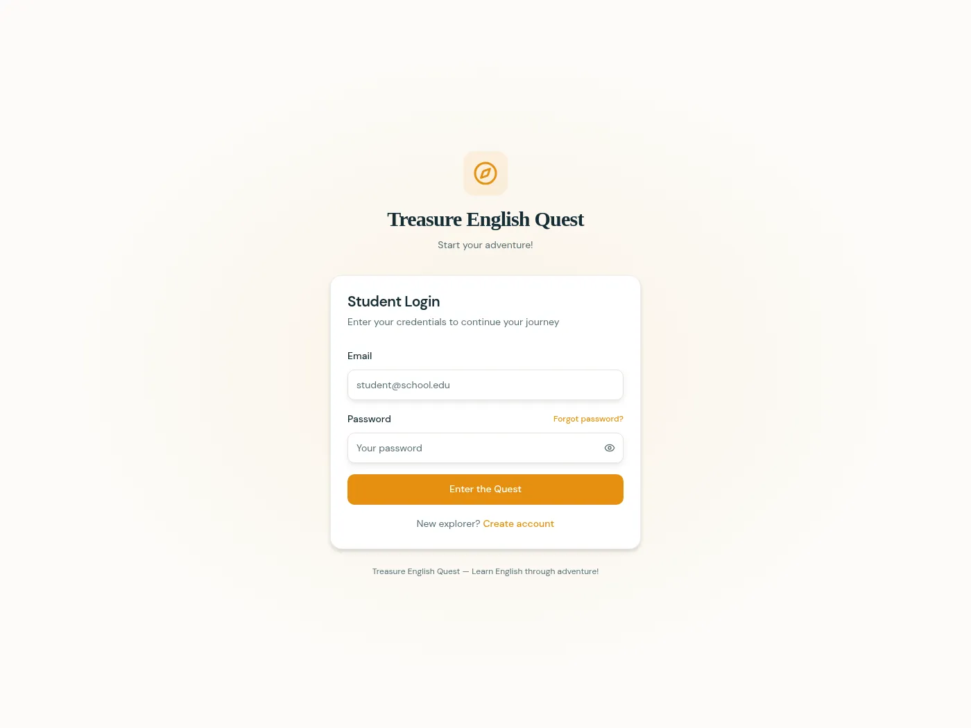 Treasure English Quest