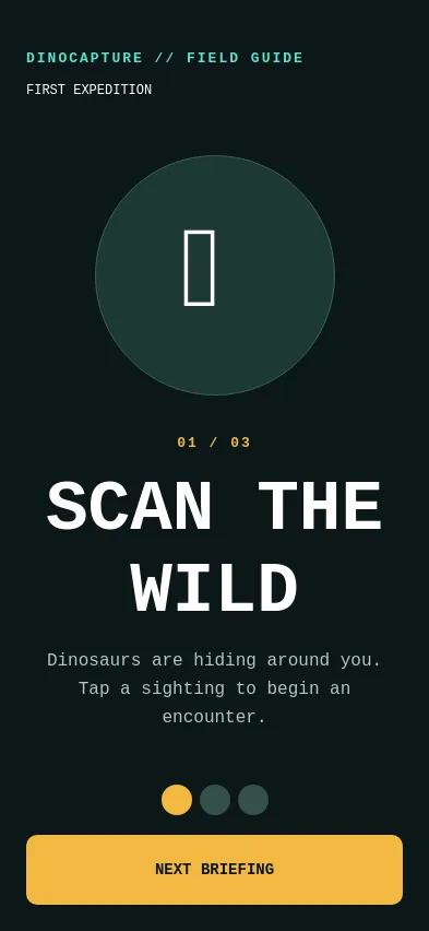 DinoCapture AR Adventure