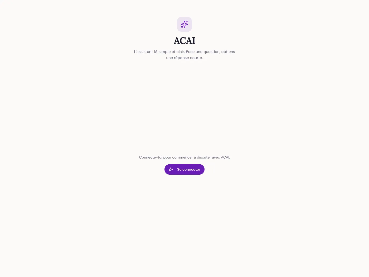 ACAI Smart Answer Bot