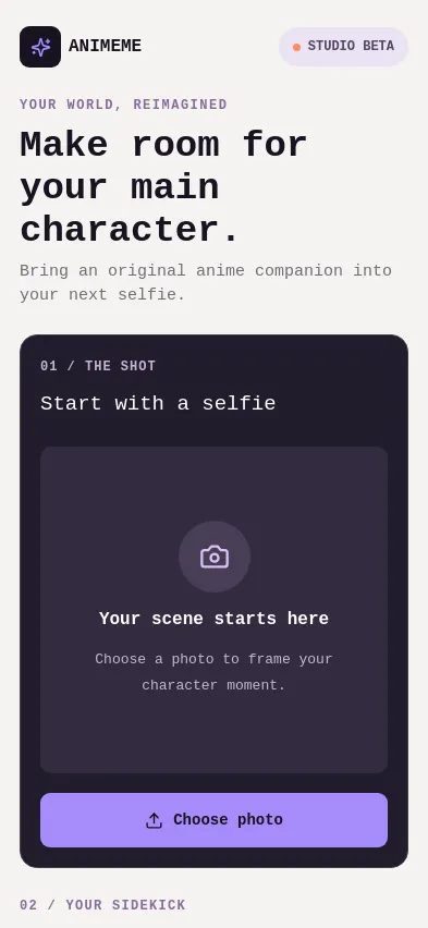 AnimeMe Photo Studio