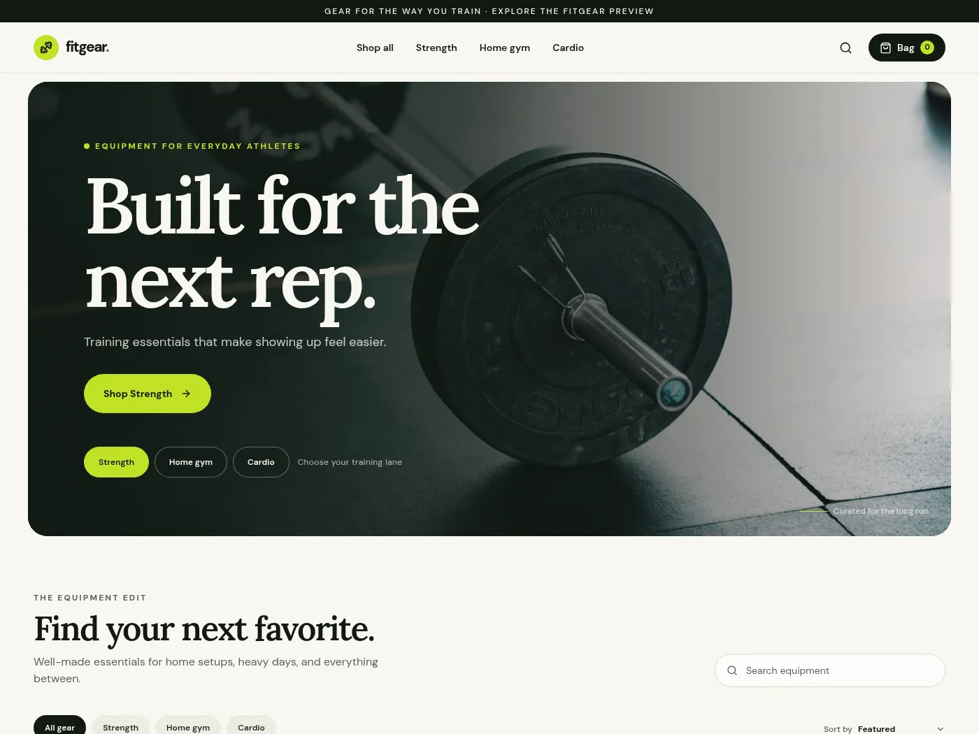 FitGear Marketplace