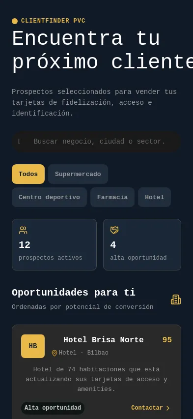 ClientFinder PVC
