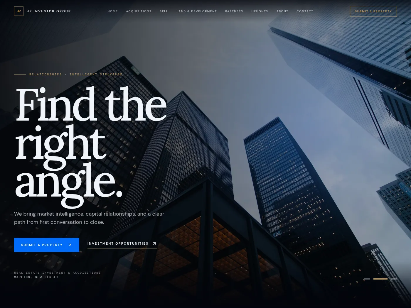 JP Investor Group Website
