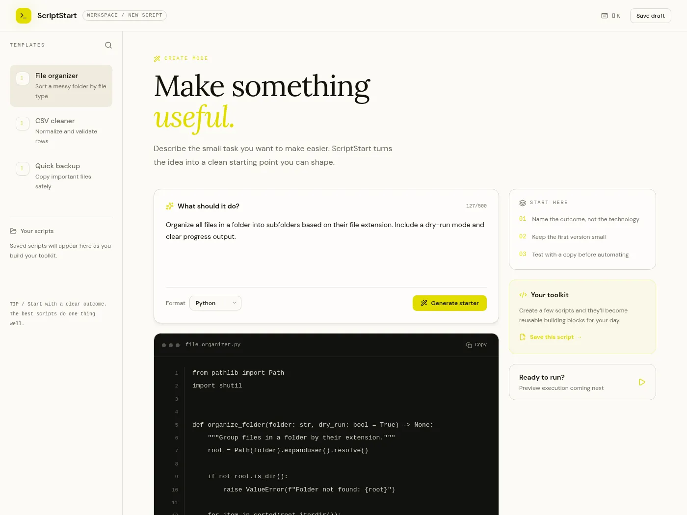 ScriptStart