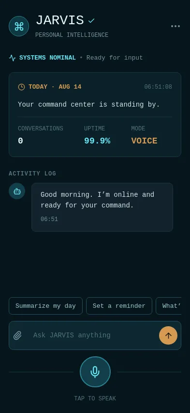 Jarvis Voice Assistant