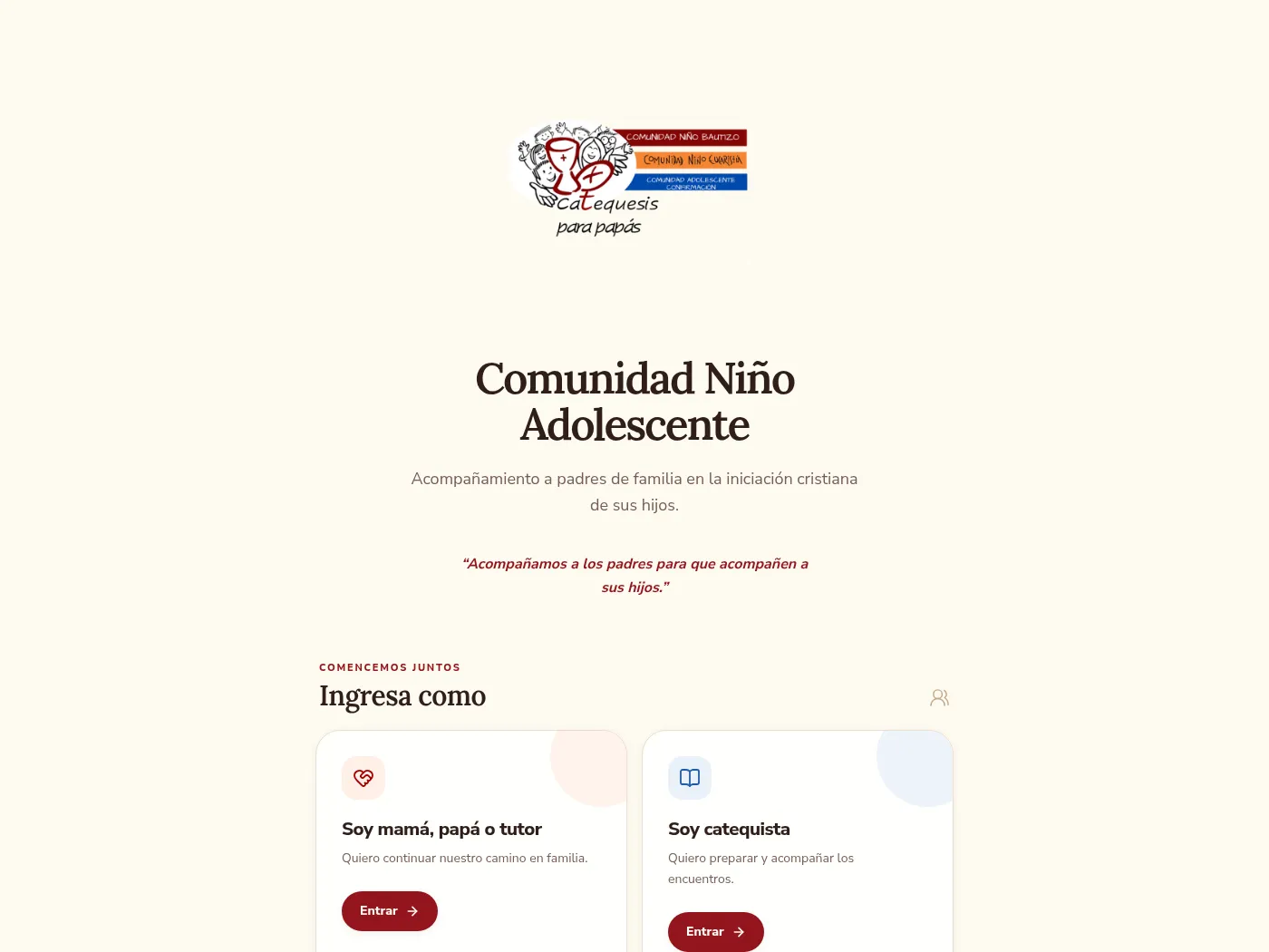 CNA Comunidad Home