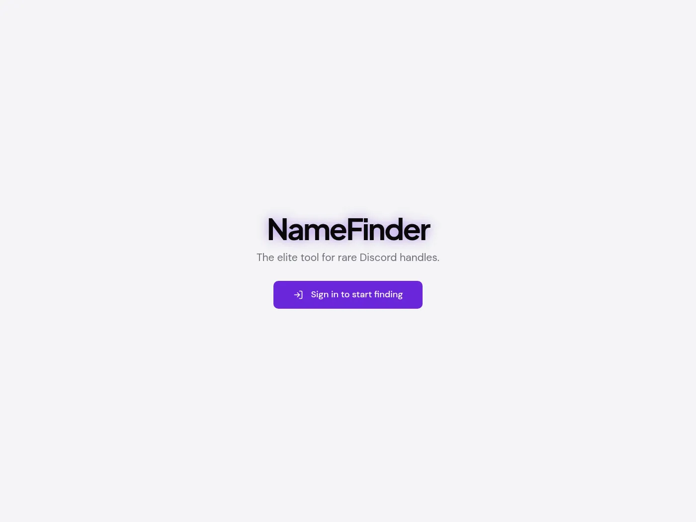 Discord Name Finder