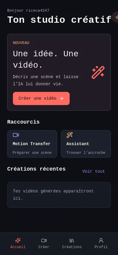 CreatorLab AI Mobile