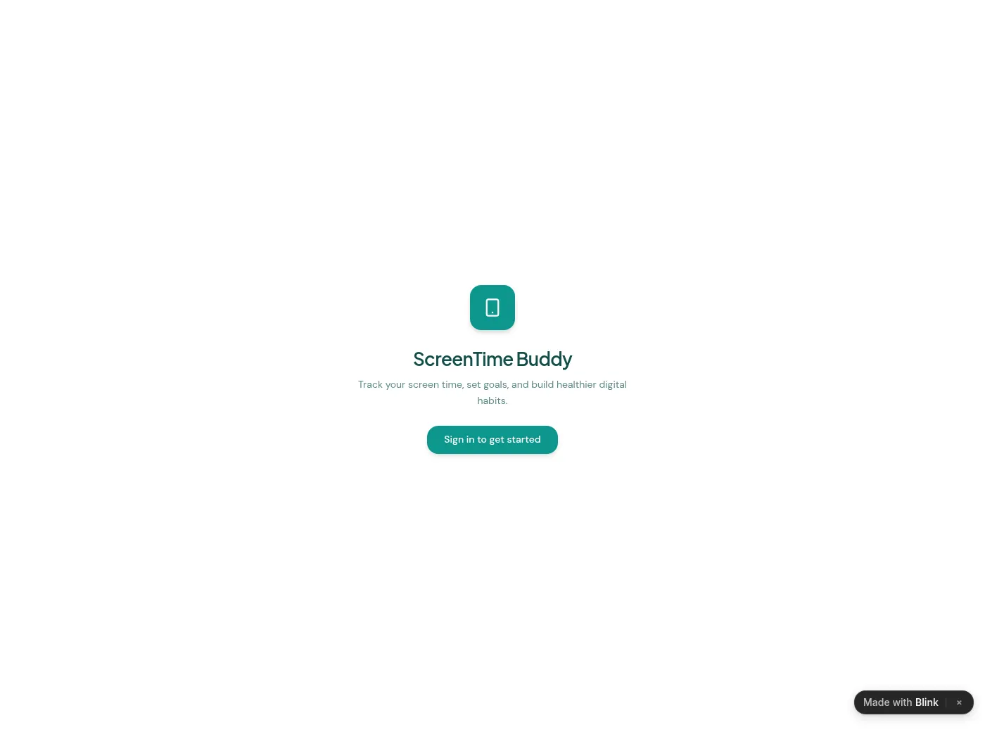 ScreenTime Buddy