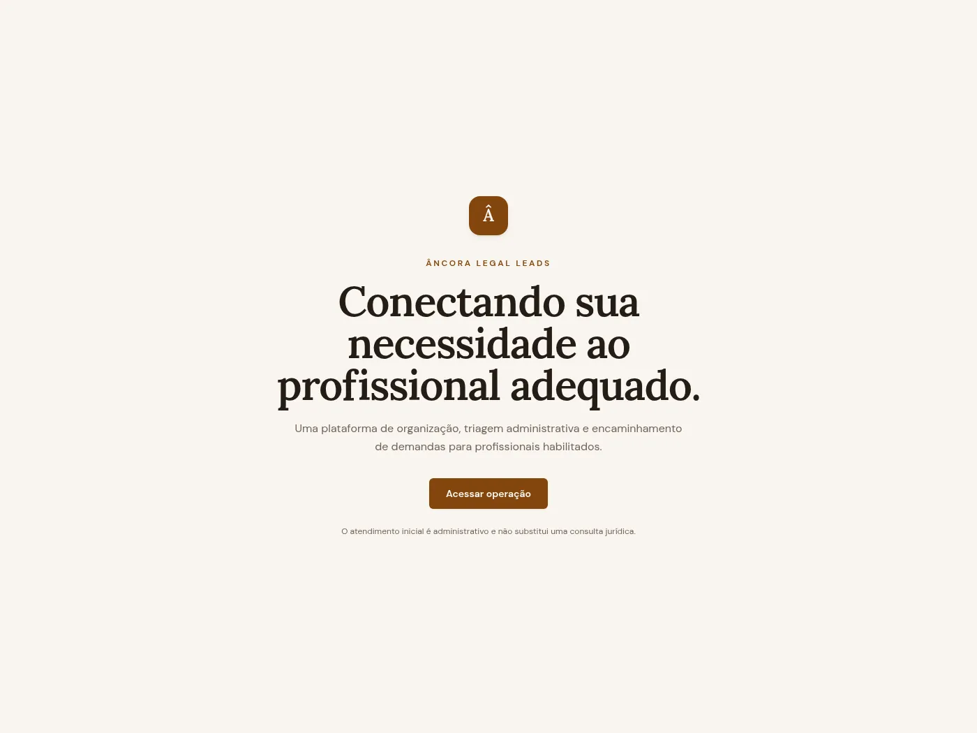 Âncora Legal Leads
