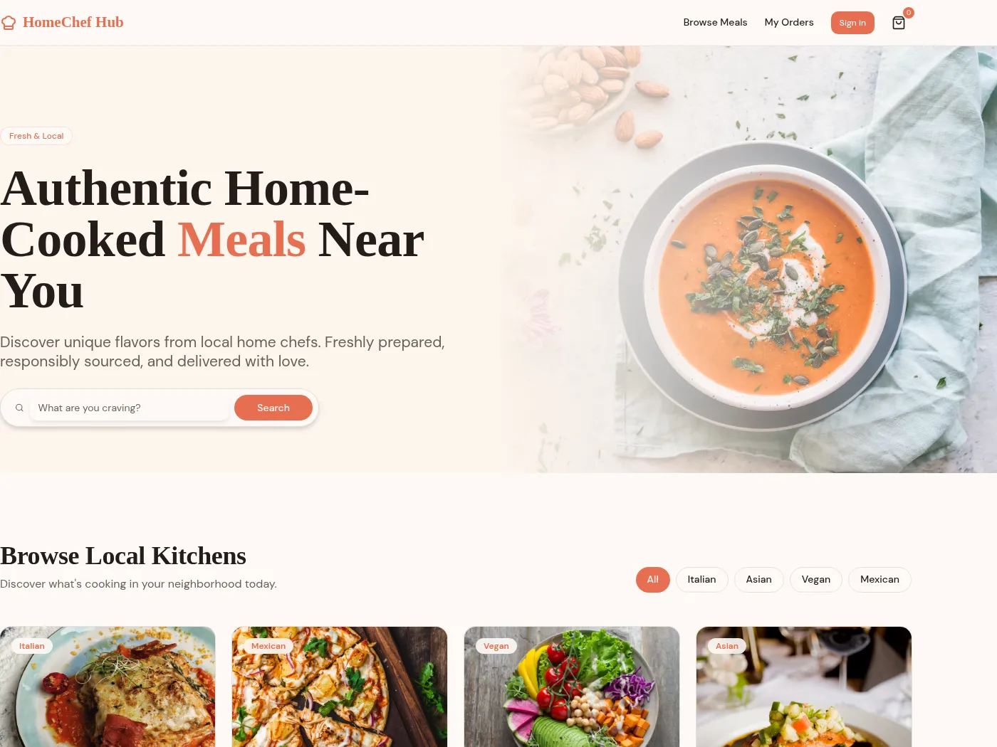 HomeChef Hub