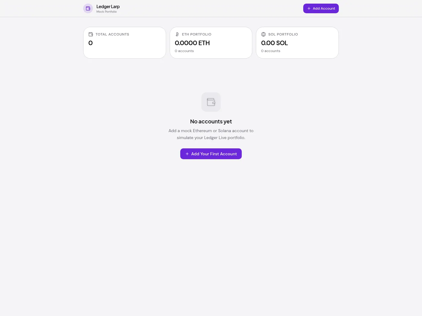 Ledger Larp Toolkit