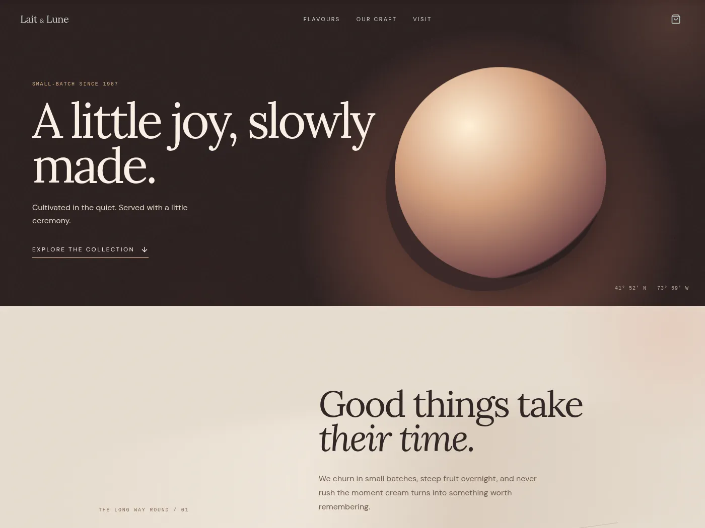 Cinematic Creamery Web
