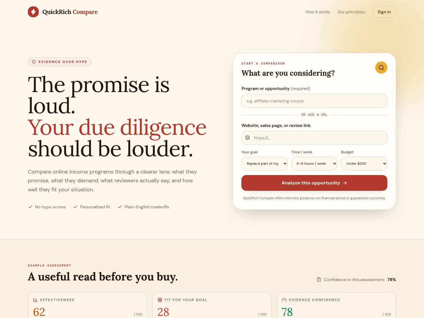 QuickRich Compare