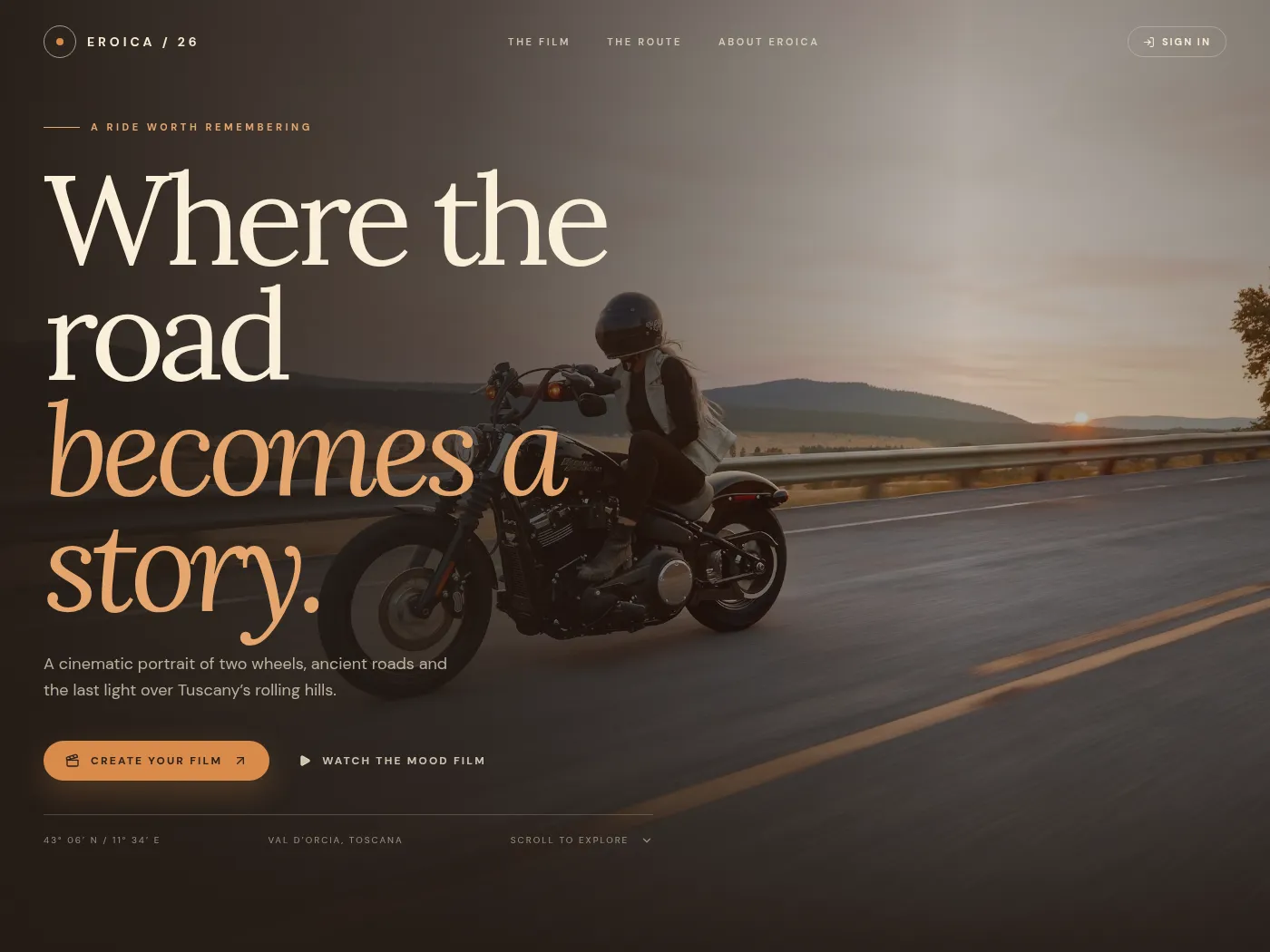 Tuscany Moto Adventure