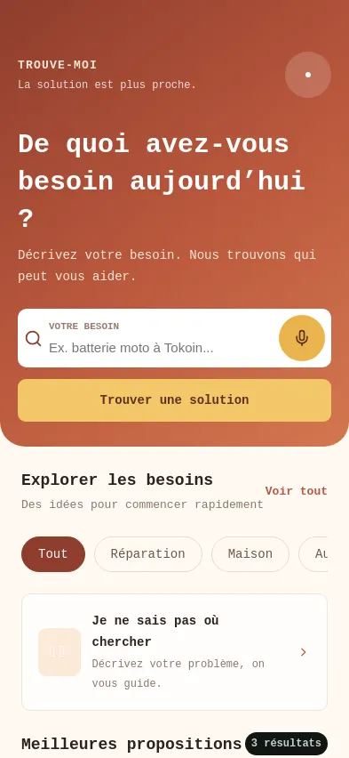 Trouve-Moi Connect