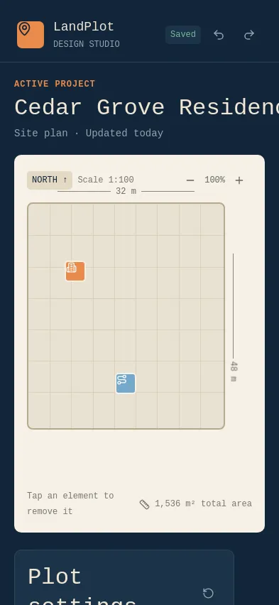 LandPlot Designer App
