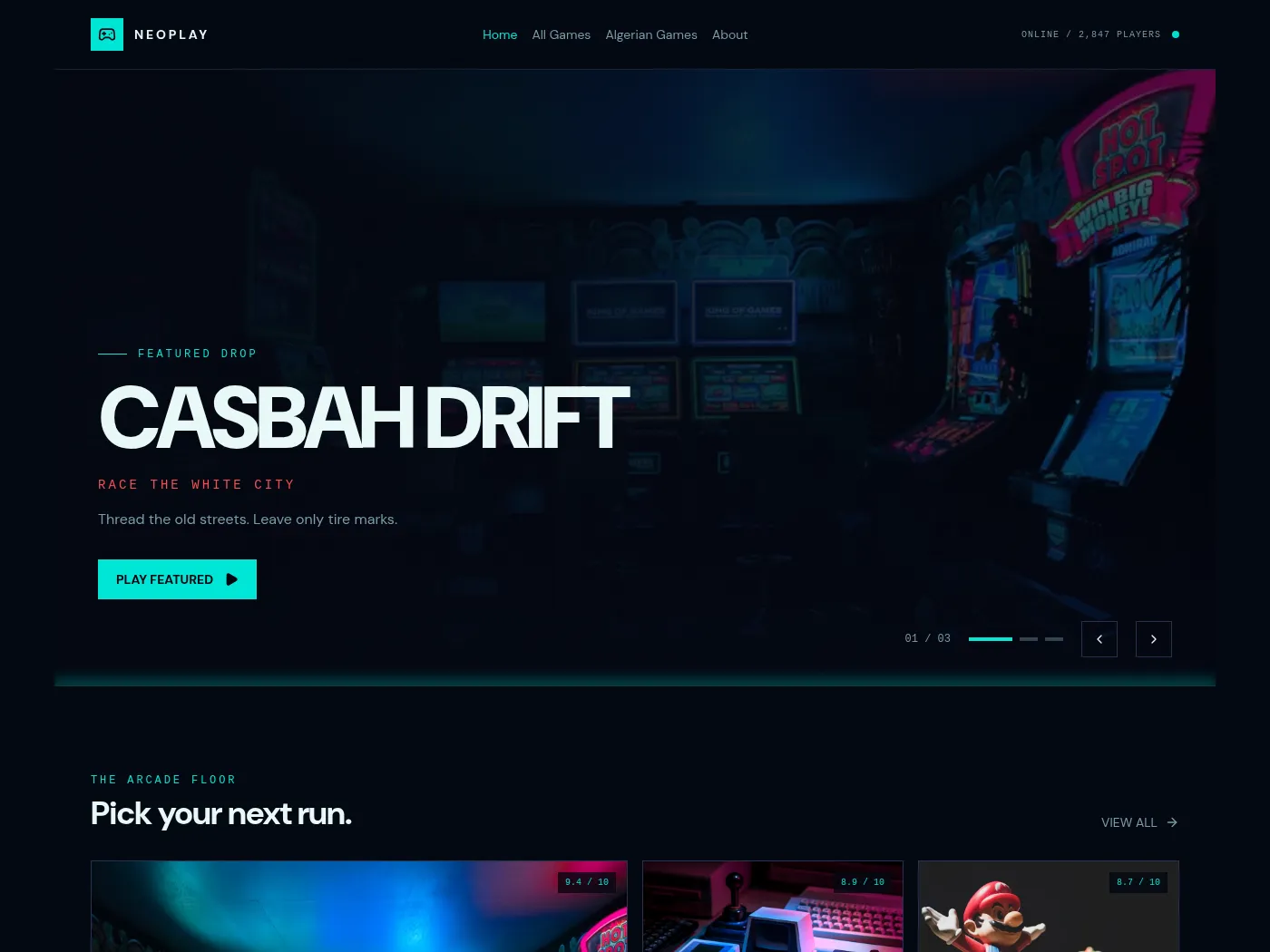 NeoPlay Gaming Hub