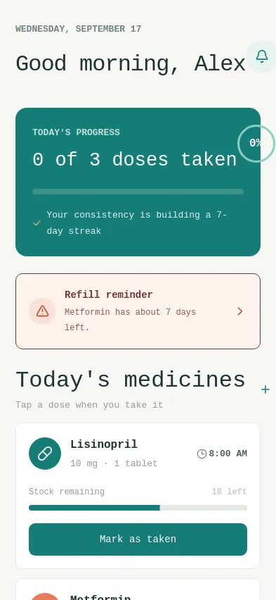 MediRemind Mobile