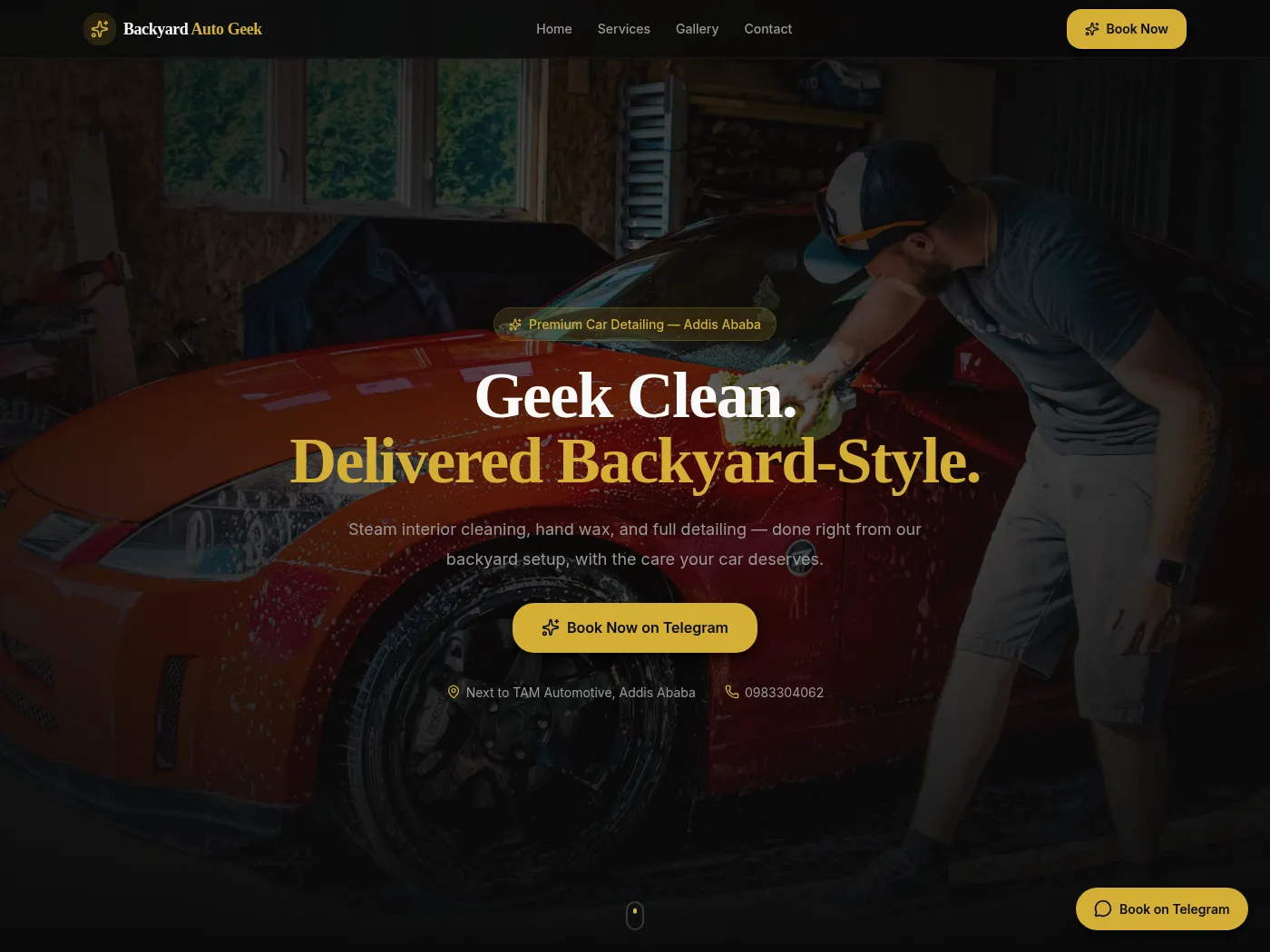 Backyard Auto Geek Site