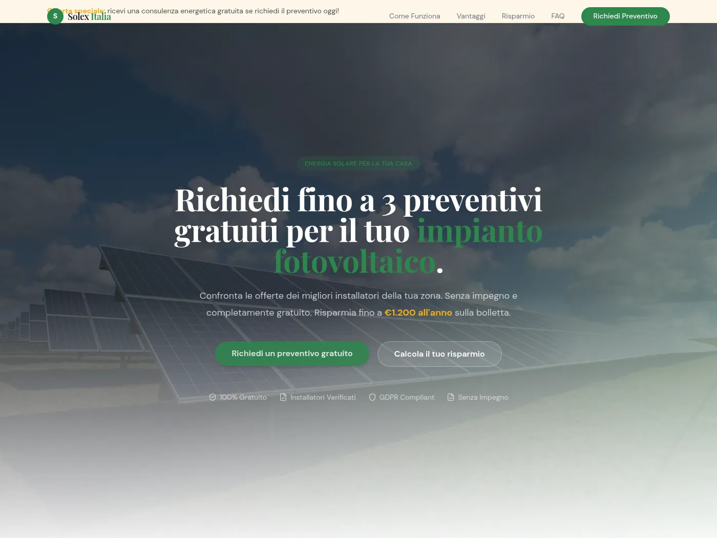 Solex Italia Leads
