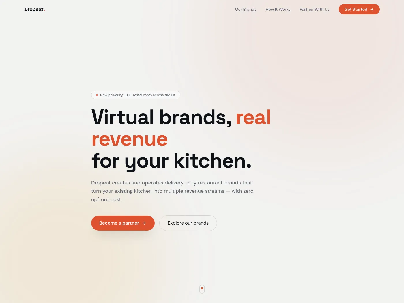 Modern Dropeat Website