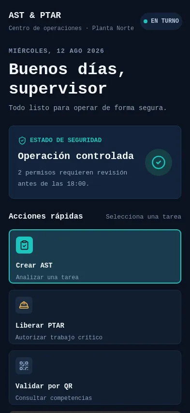 AST & PTAR Field Manager