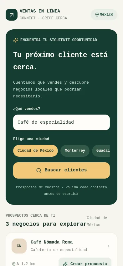 VentasEnLinea Connect